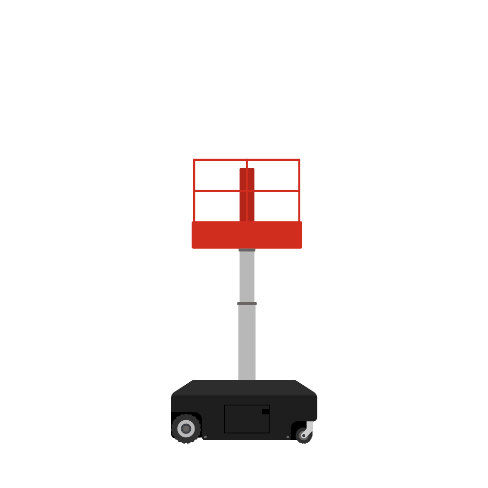 5 m electric vertical platform rental • Alayan
